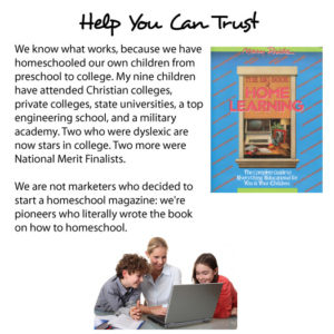 Practical Homeschooling – Your homeschool information source